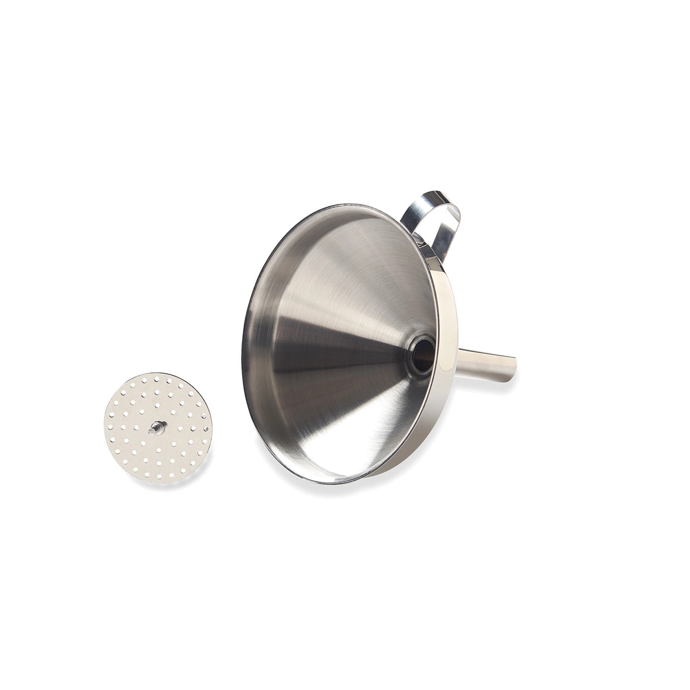 Stainless Steel Funnel with Removable Strainer – Salt Creek Mercantile